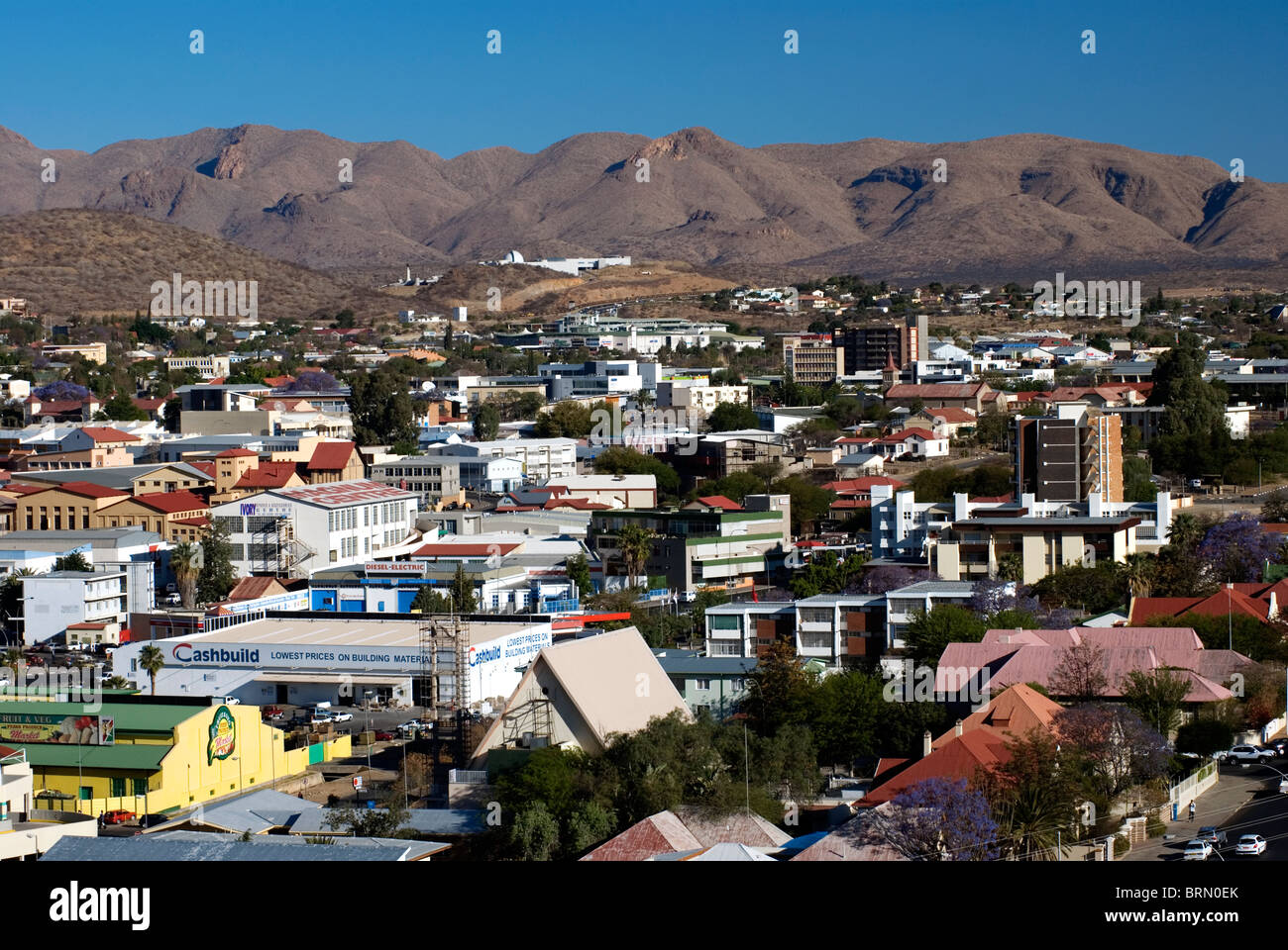 Namibia windhoek suburbs hi-res stock photography and images - Alamy