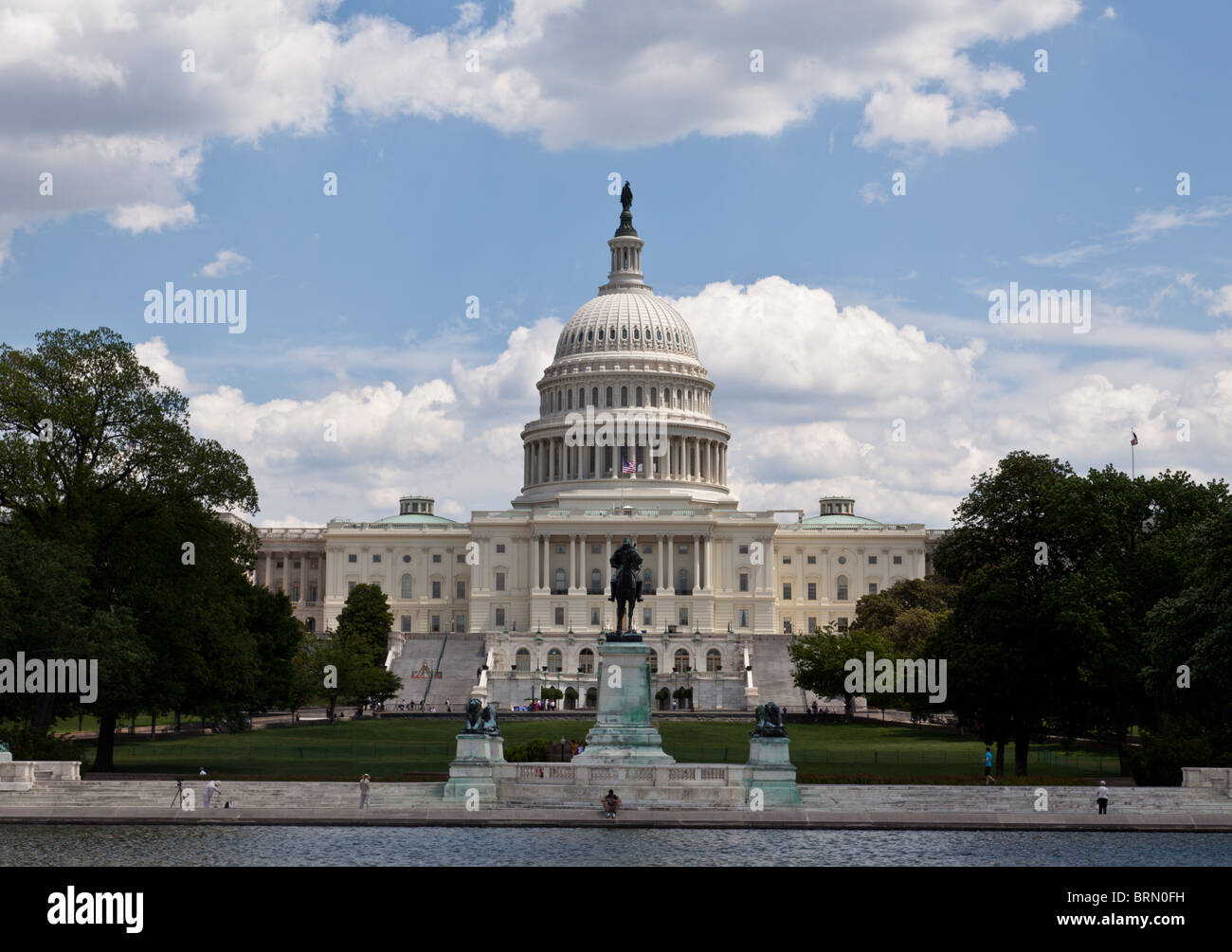 The Capitol,the meeting place of the United States Congress and the ...
