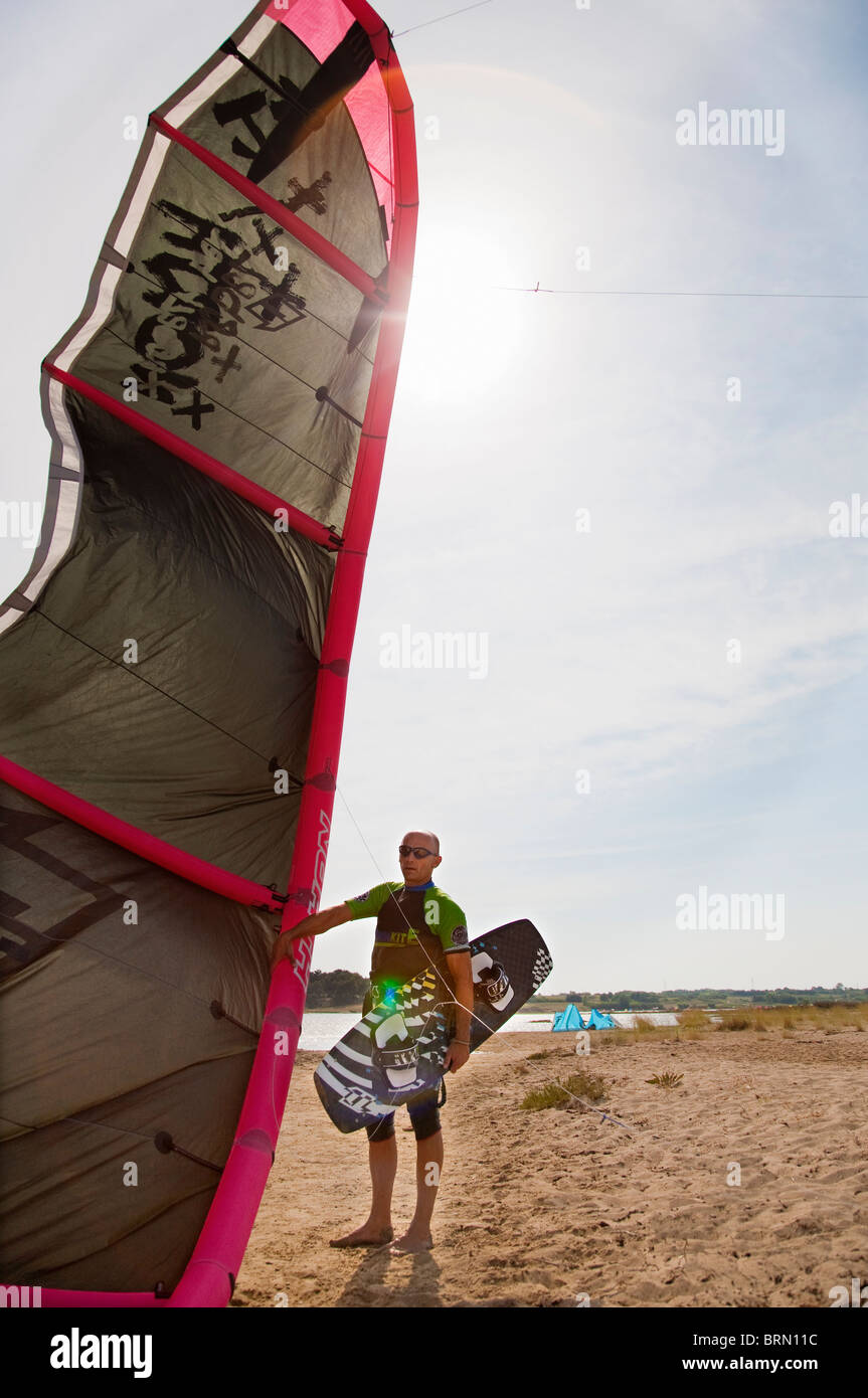 Board kite hi-res stock photography and images - Alamy