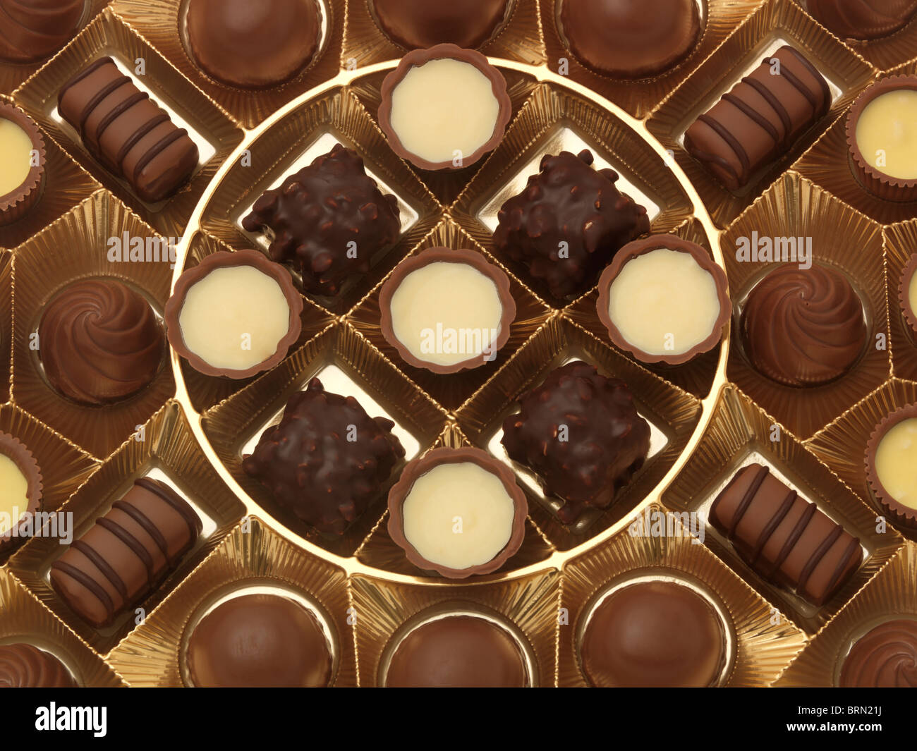 Box Of Chocolates Stock Photo - Alamy