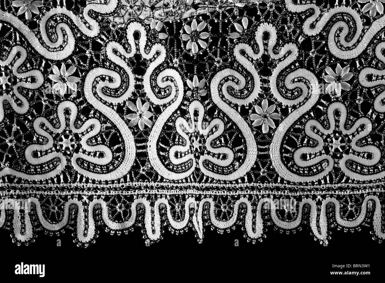 black and white lace Stock Photo - Alamy