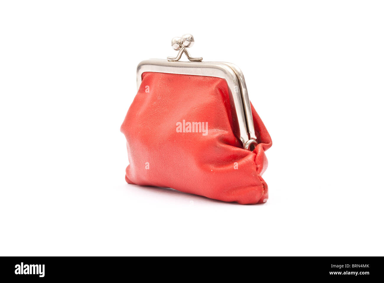 Old red purse Stock Photo - Alamy