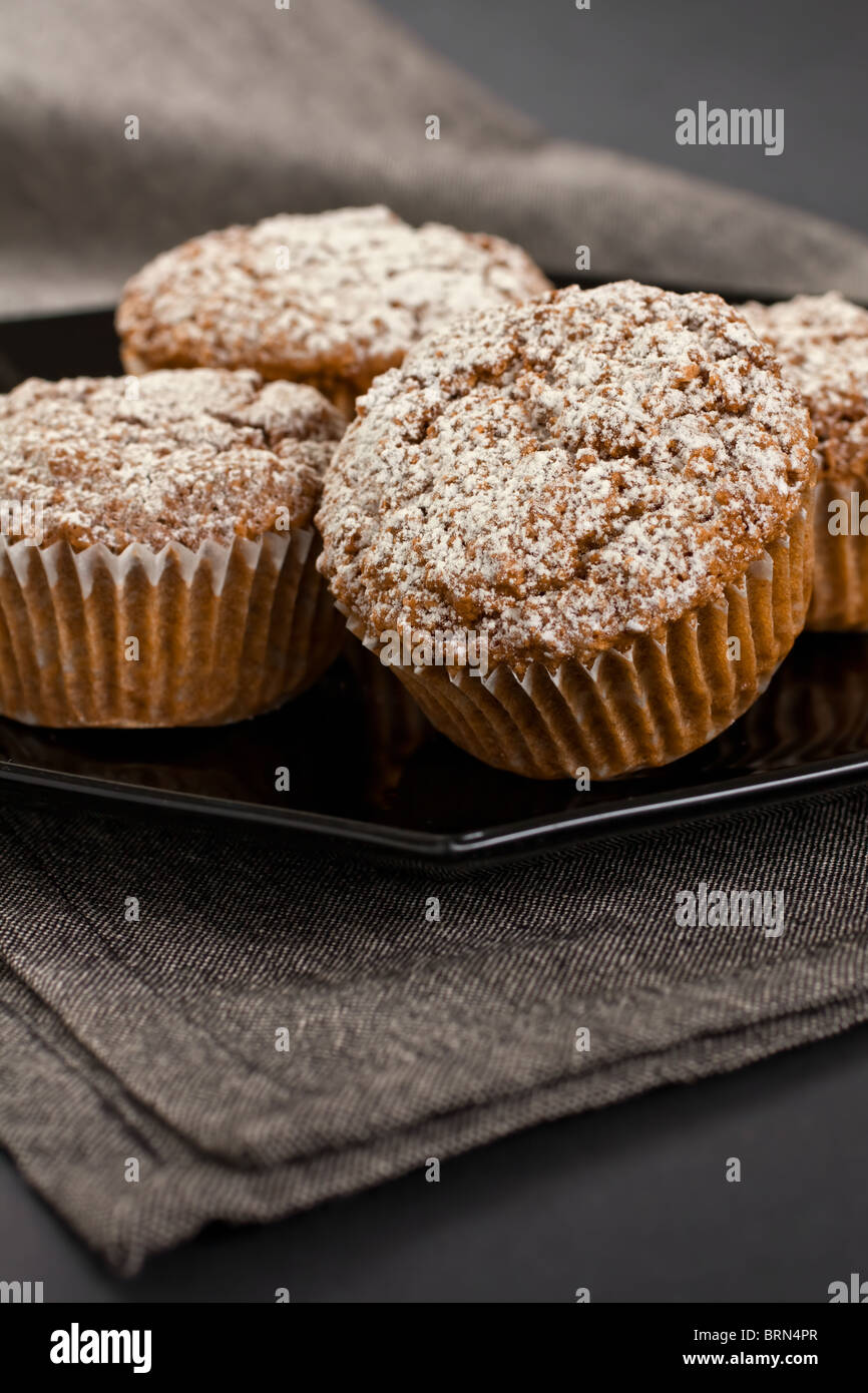 Muffins muffin plate sweet dessert hi-res stock photography and images ...