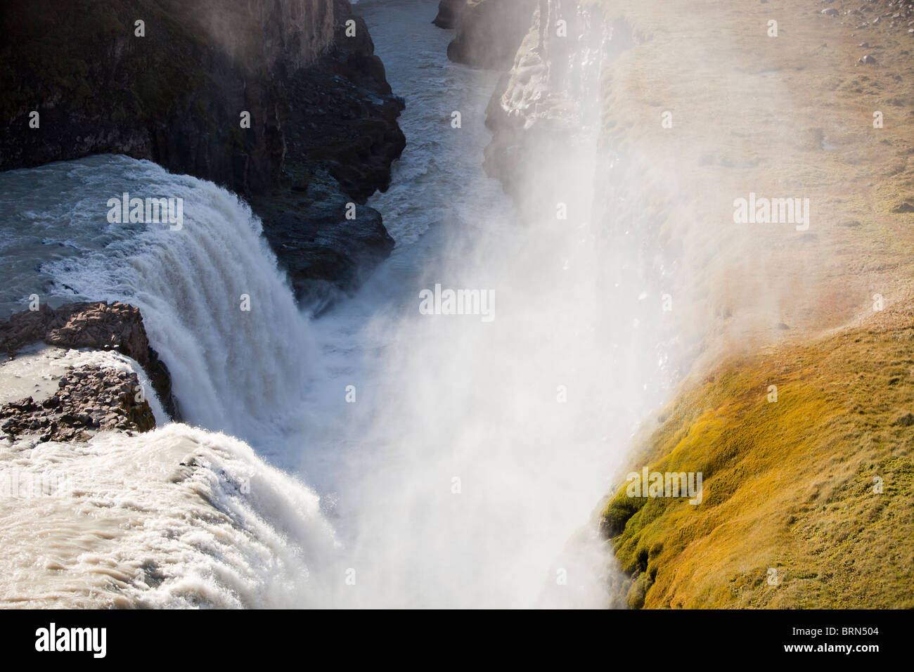 Gullfoss, Icelands most famous and arguably most impressive waterfall ...