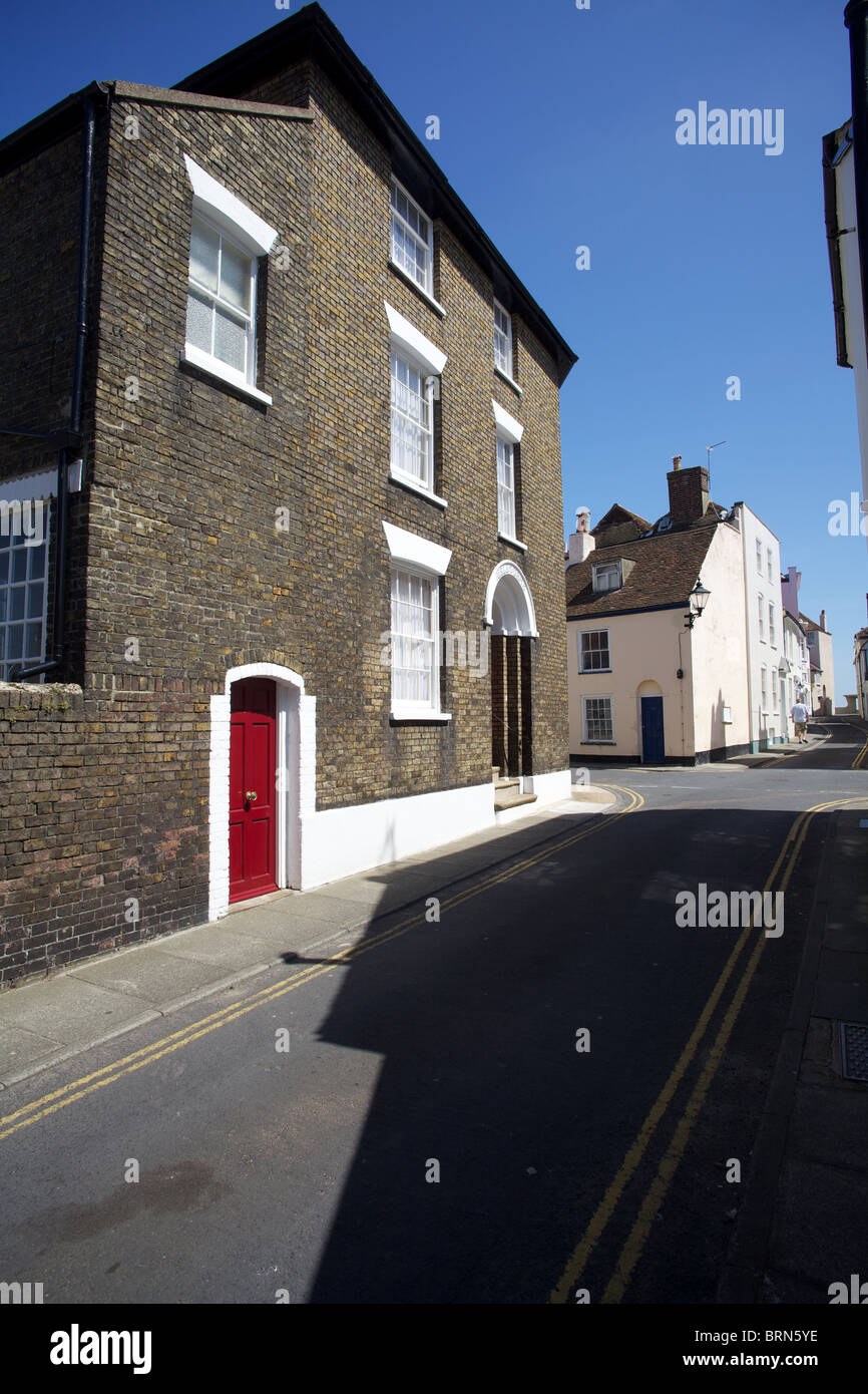 deal, kent , a quaint seaside town on the southern kent coast, u.k ...