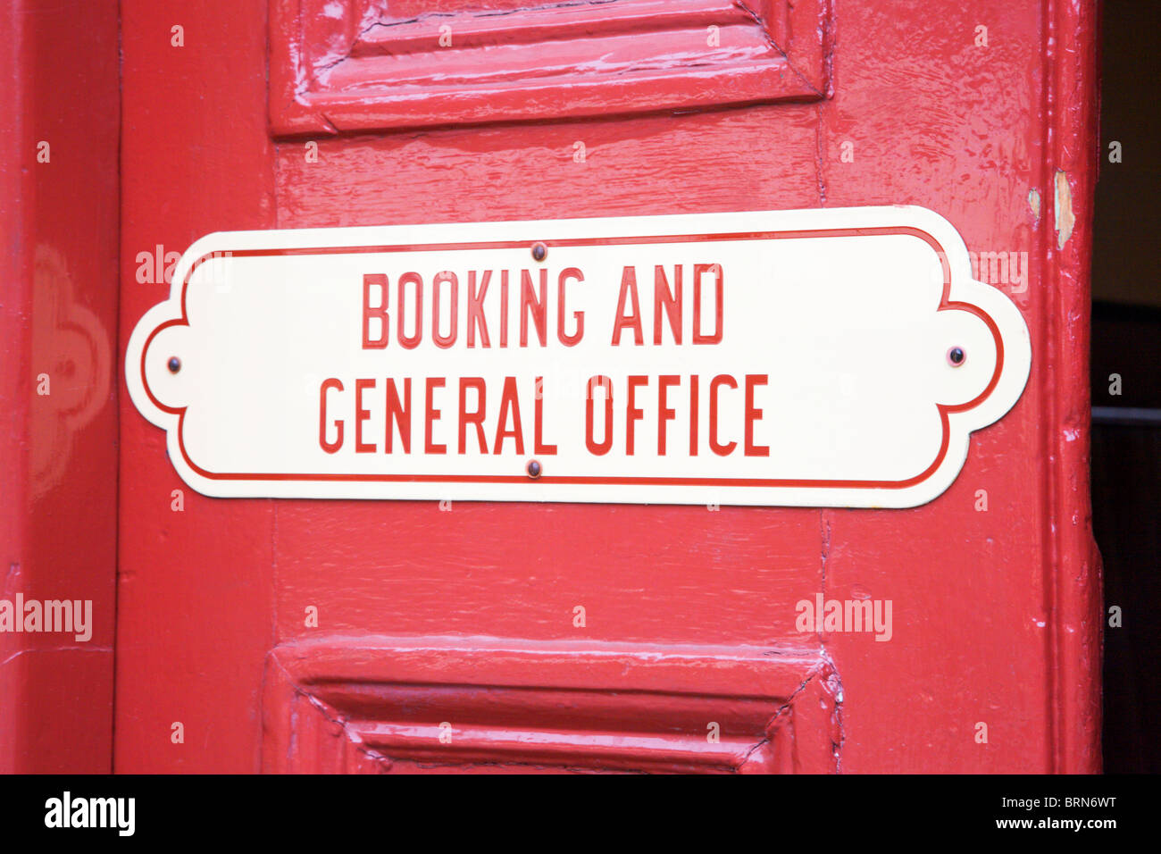 Booking and General Office at Goathland Station North Yorkshire England ...