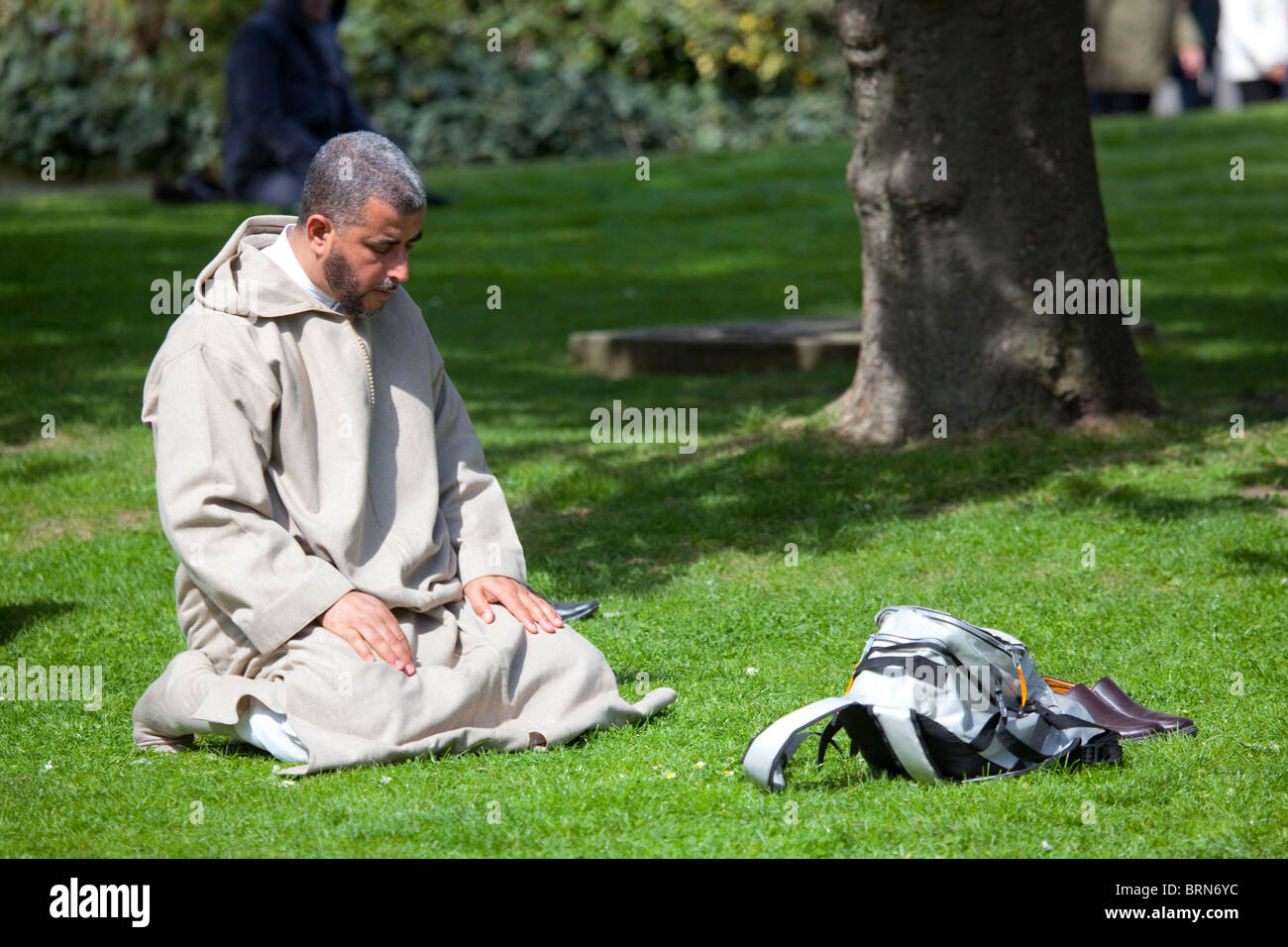 Praying in Istanbul, Turkey Stock Photo - Alamy