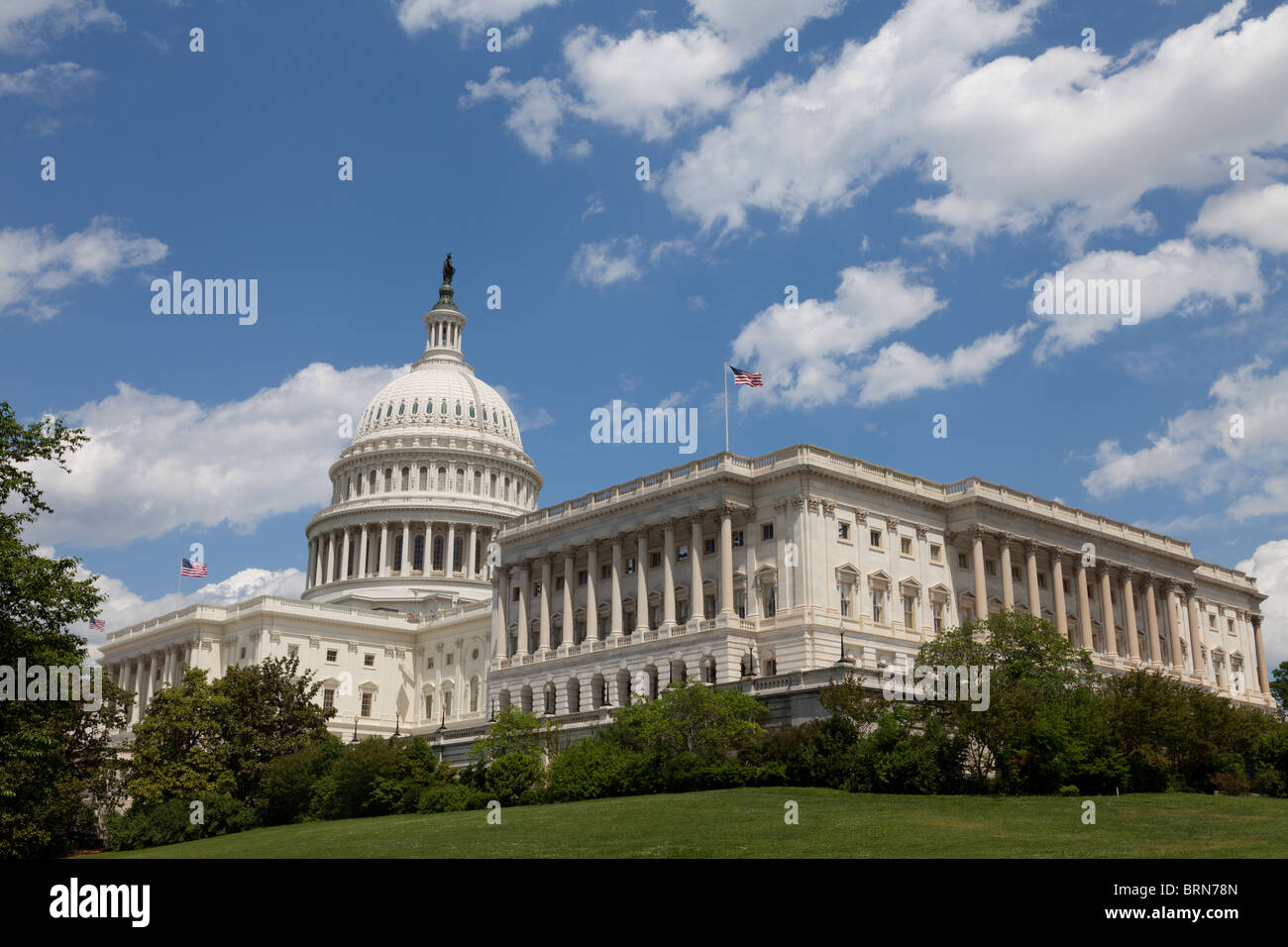 The Capitol,the meeting place of the United States Congress and the ...