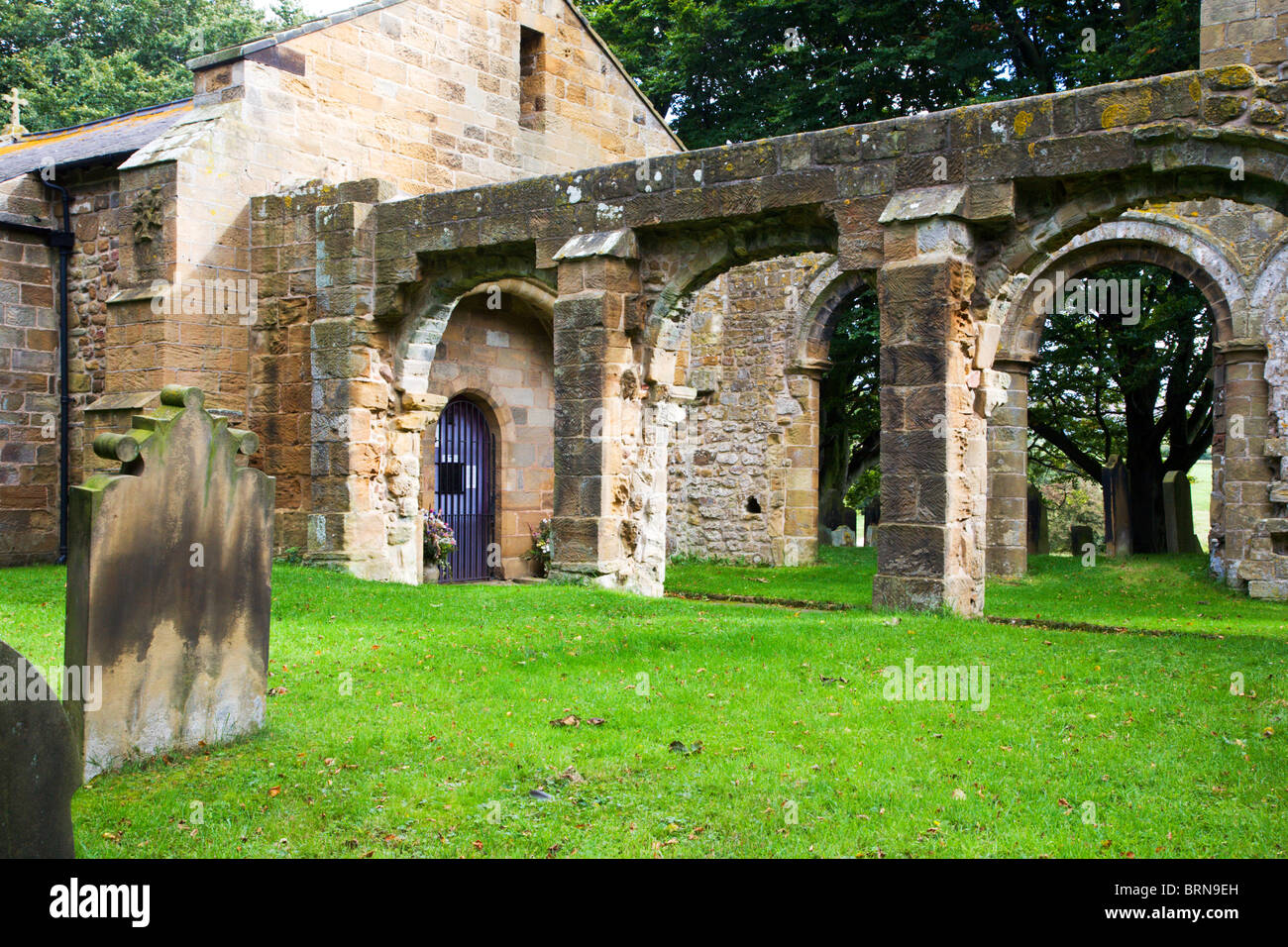 Whorlton old church hi-res stock photography and images - Alamy