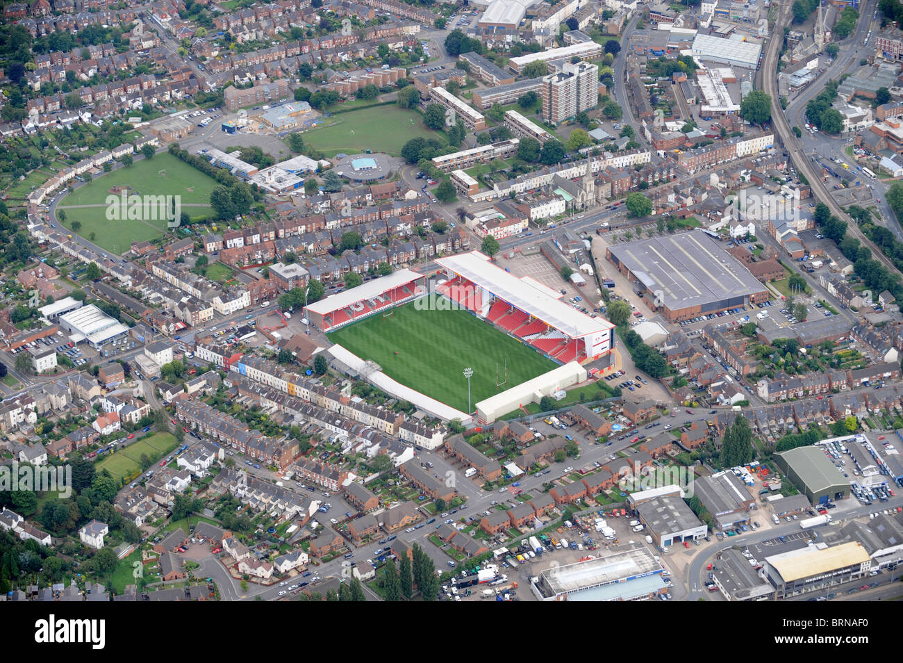 Kingsholm stadium hi-res stock photography and images - Alamy