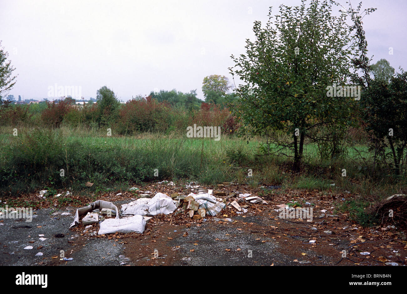 Junk on the street Stock Photo - Alamy