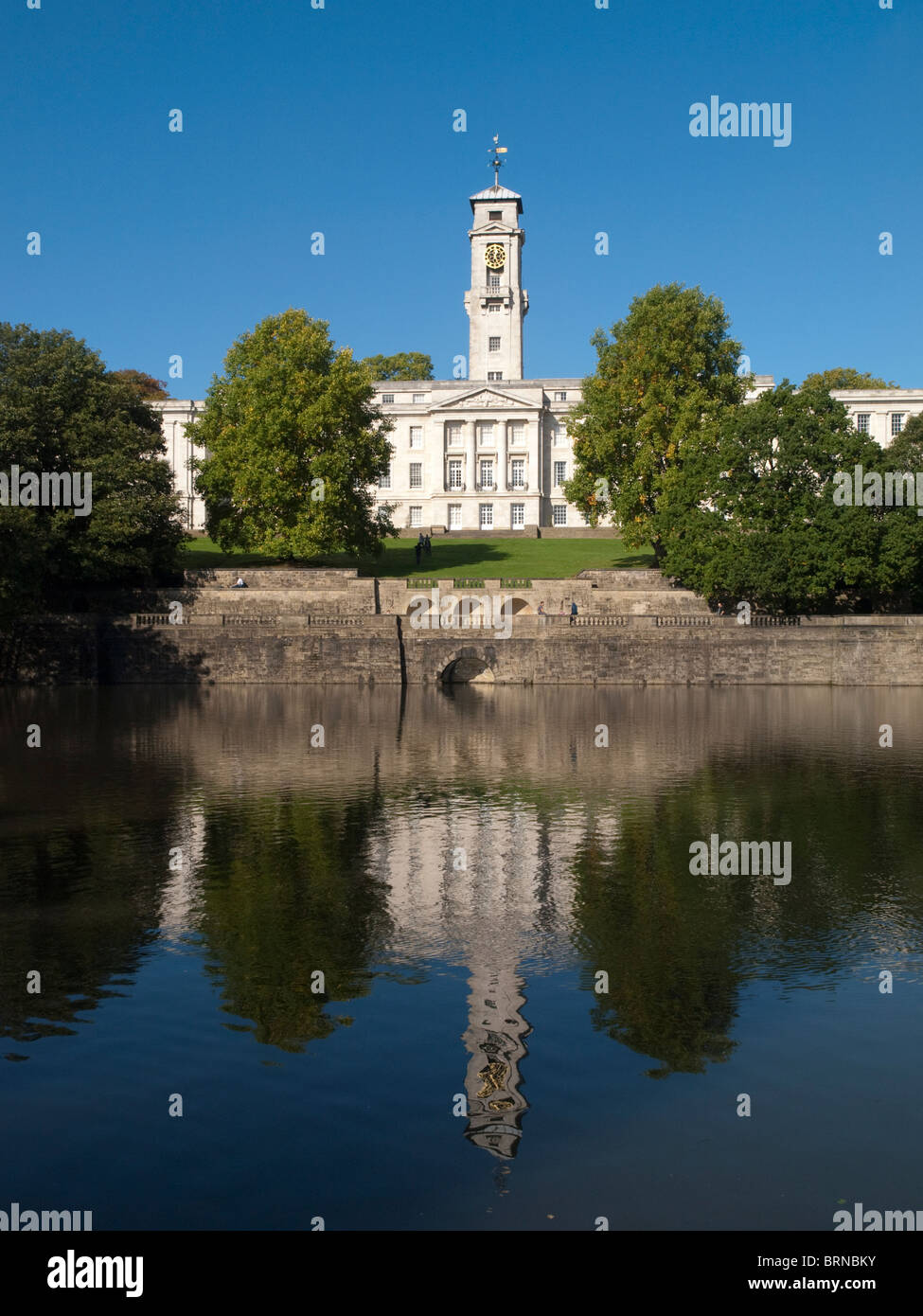 The Trent Building at Highfields University Park, Nottingham England UK ...