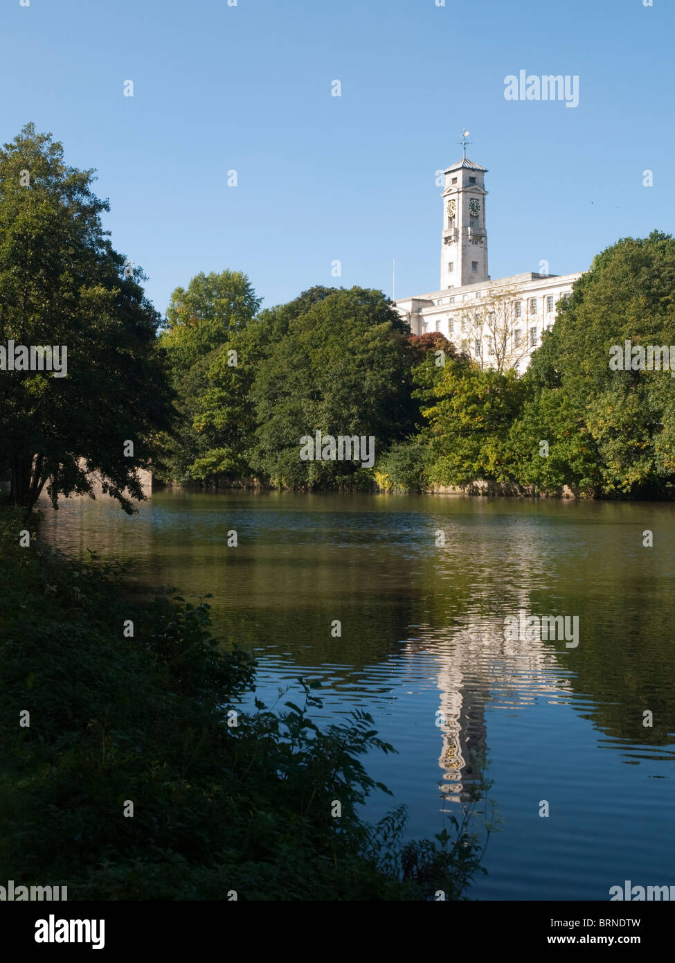 The Trent Building at Highfields University Park, Nottingham England UK ...