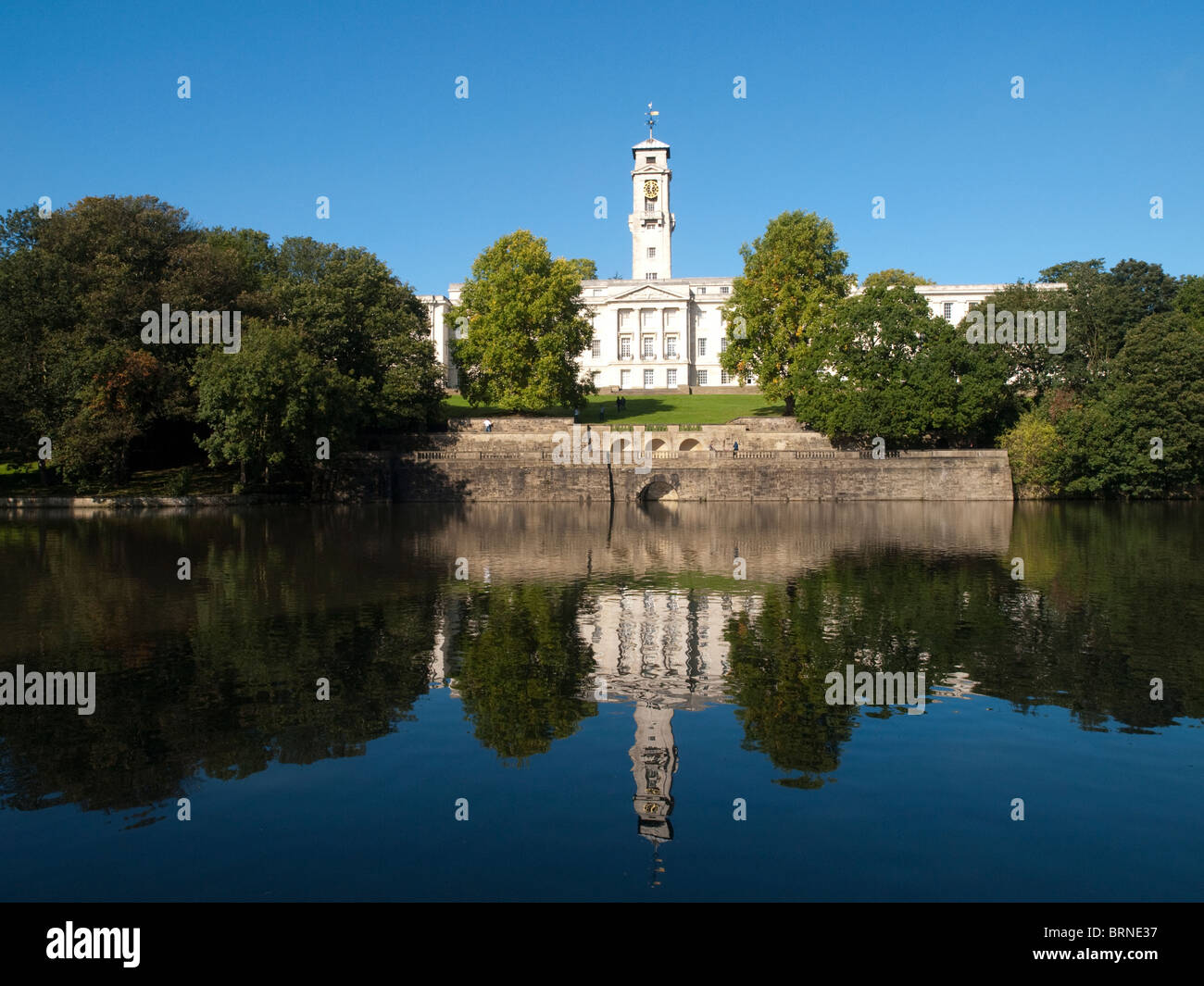 The Trent Building at Highfields University Park, Nottingham England UK ...