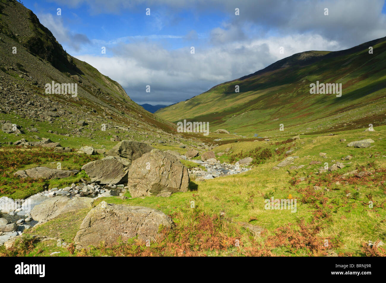 The Honister Pass in Cumbria Stock Photo - Alamy