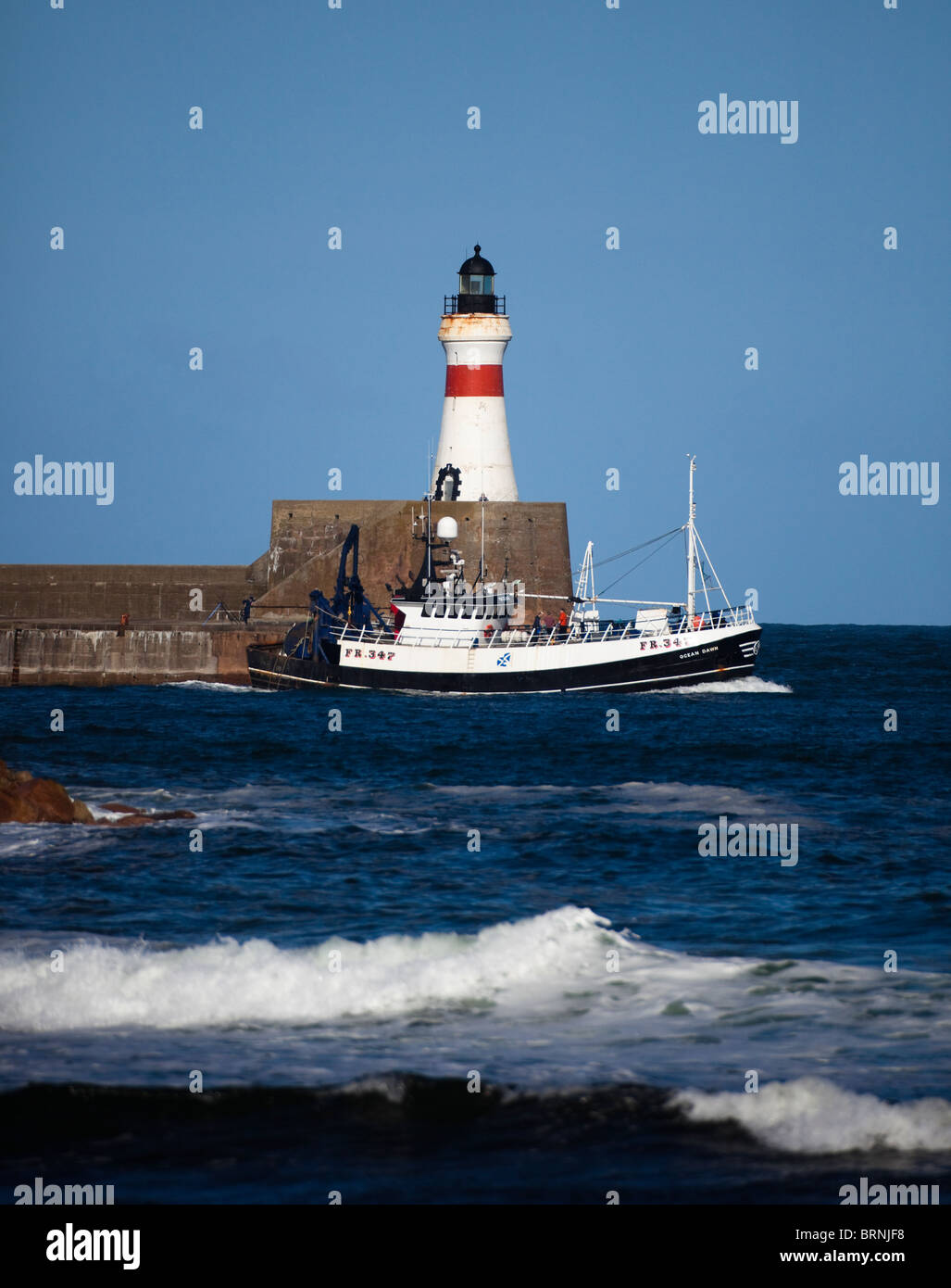 Fraserburgh fishing boat hi-res stock photography and images - Alamy