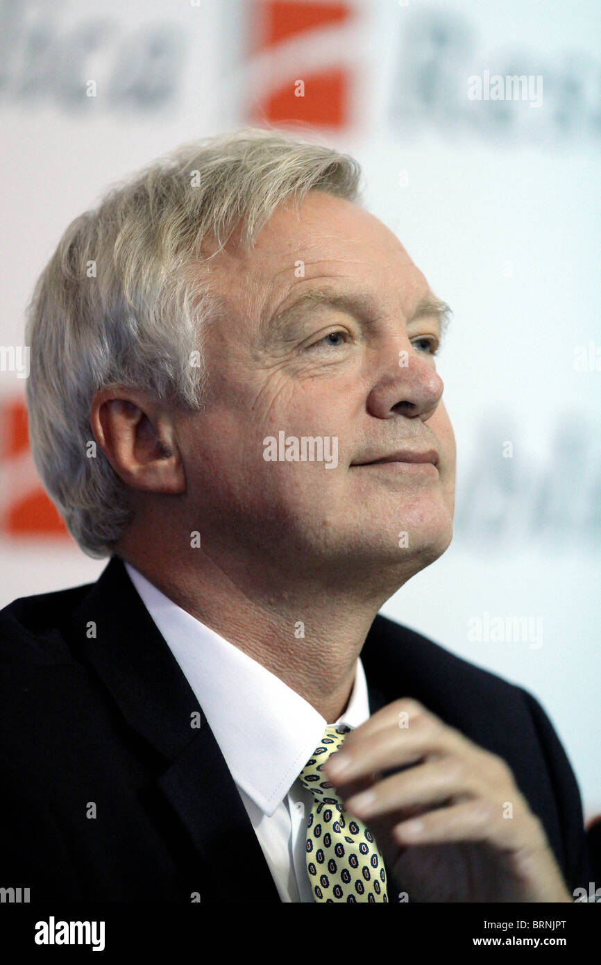 DAVID DAVIS MP CONSERVATIVE PARTY 05 October 2010 ICC BIRMINGHAM ...