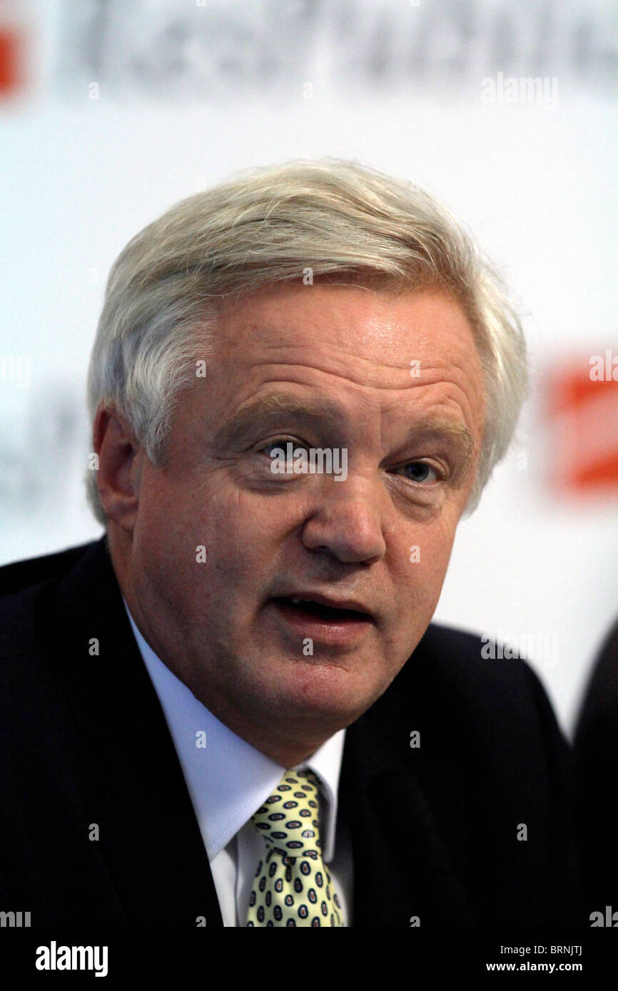 DAVID DAVIS MP CONSERVATIVE PARTY 05 October 2010 ICC BIRMINGHAM ...