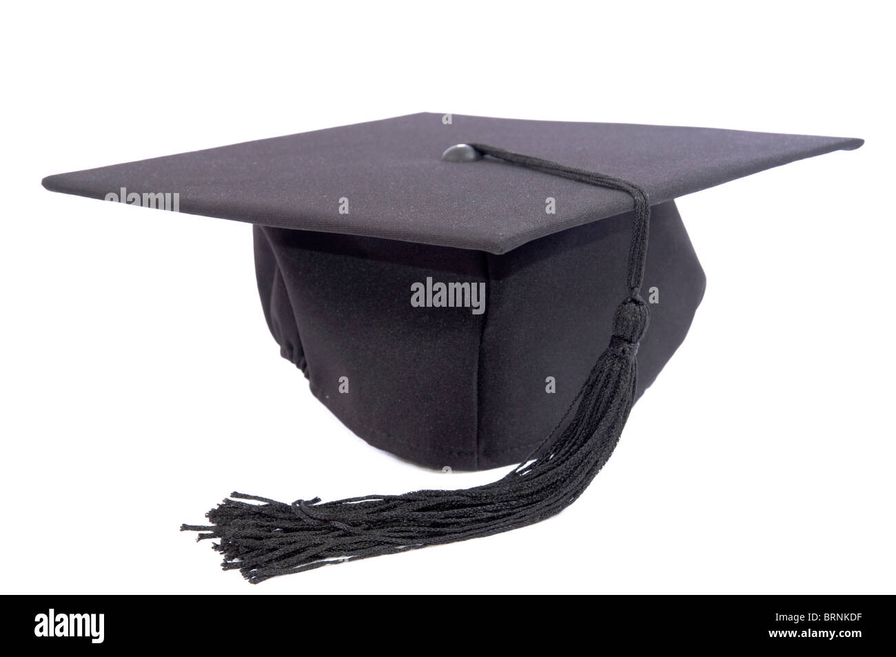 Student hat isolated on white Stock Photo - Alamy