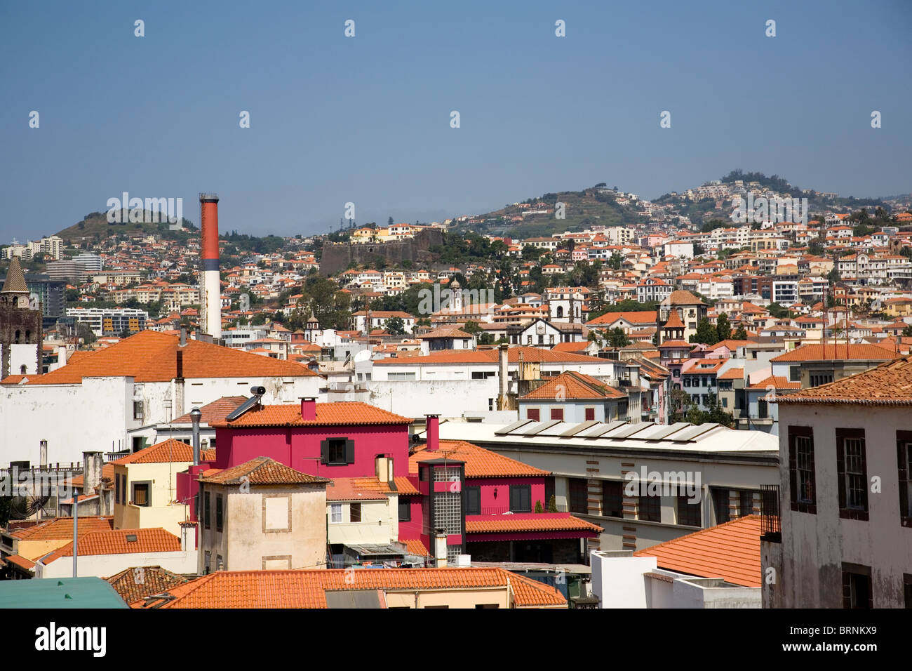 Funchal rooftops hi-res stock photography and images - Alamy