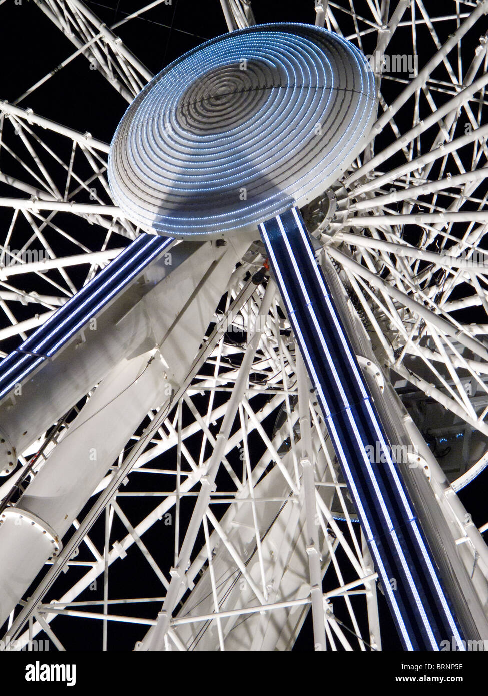 The Dublin Wheel at the 02 Arena, Dublin Docklands, Ireland Stock Photo ...