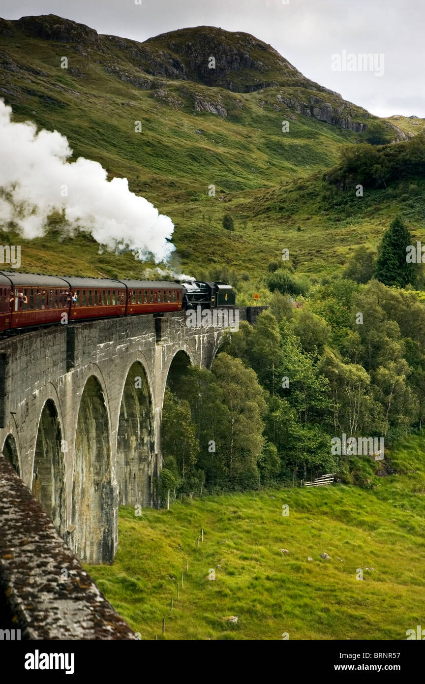 The Jacobite Steam Train, also known as the "Harry Potter Express ...