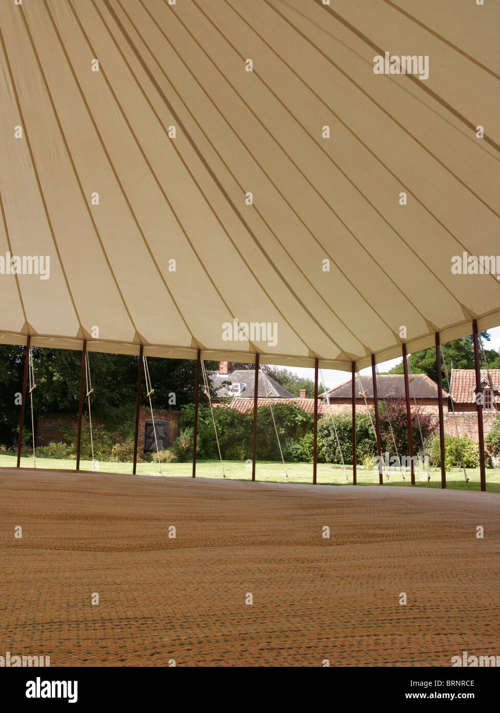 Wedding reception marquee interior hi-res stock photography and images ...