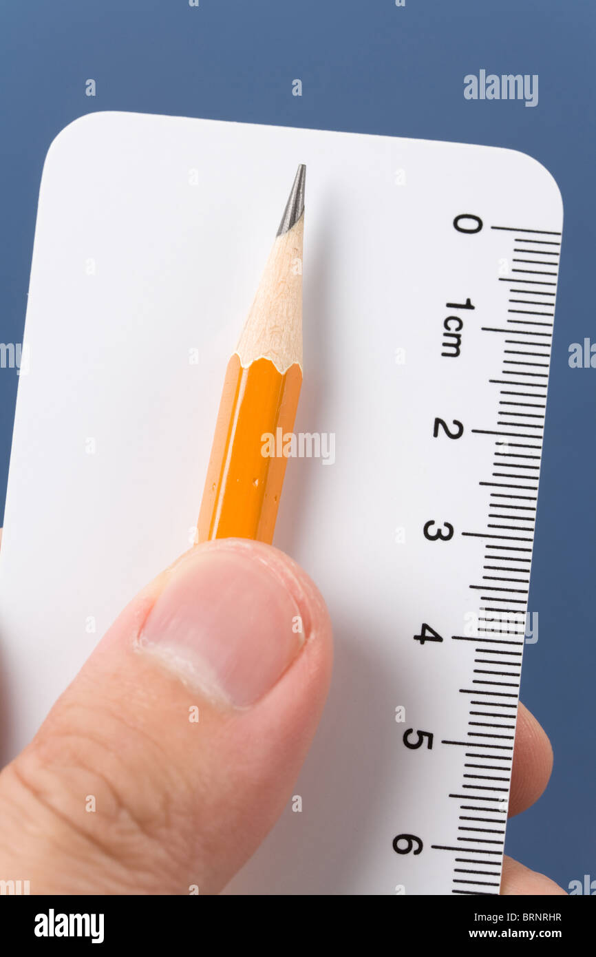 White ruler close up shot Stock Photo - Alamy