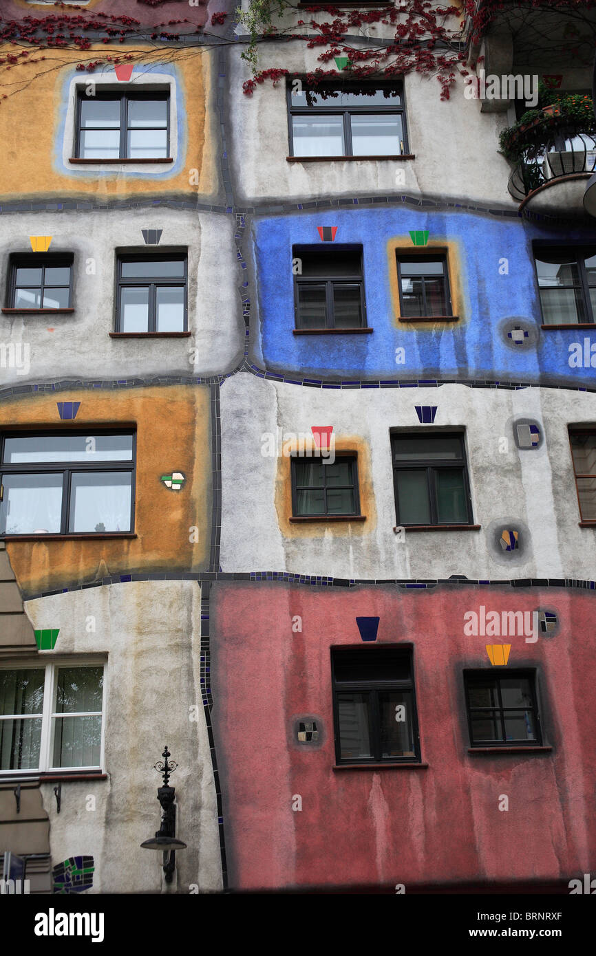 Hundertwasser house hi-res stock photography and images - Alamy