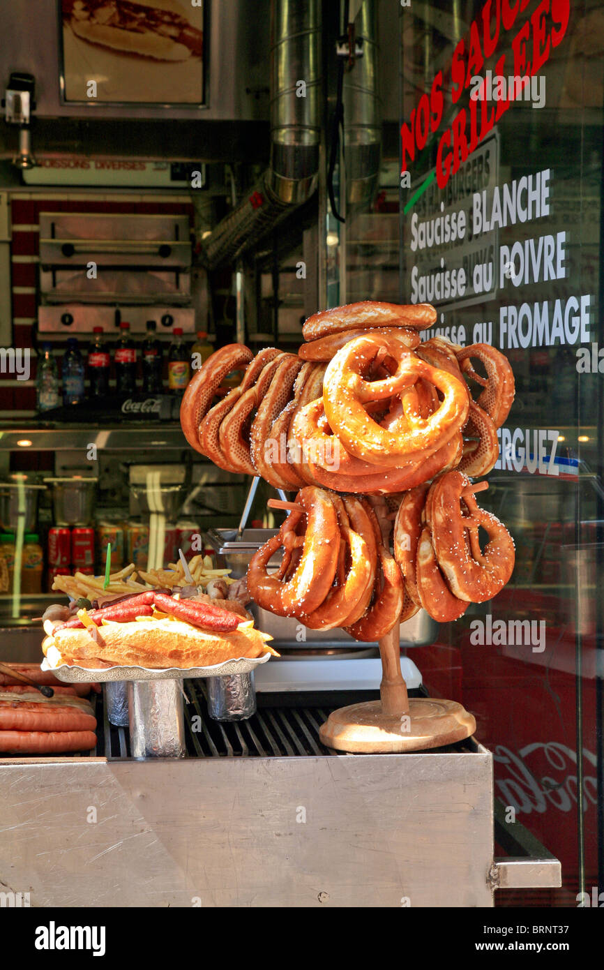French traditional Bakery shop in Strasbourg France;Strassburg,Alsace ...