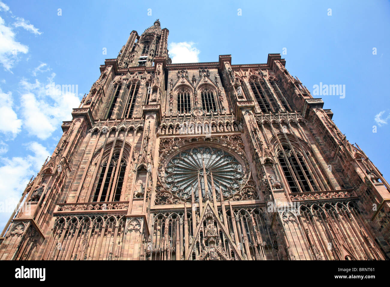 Strasbourg Cathedral exterior Notre Dam de Strathourg Cathedral Alsace ...