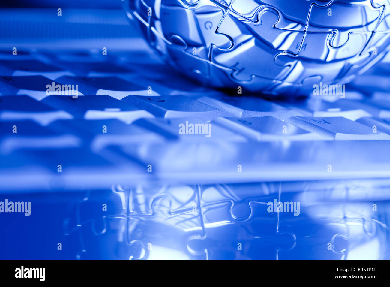World and computer Stock Photo - Alamy