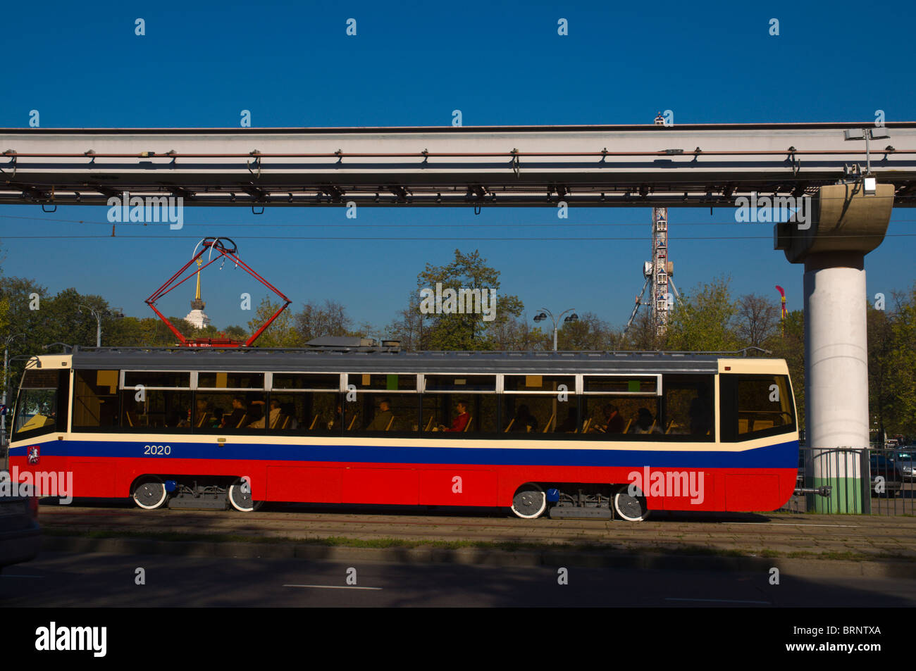 Russian tram hi-res stock photography and images - Alamy