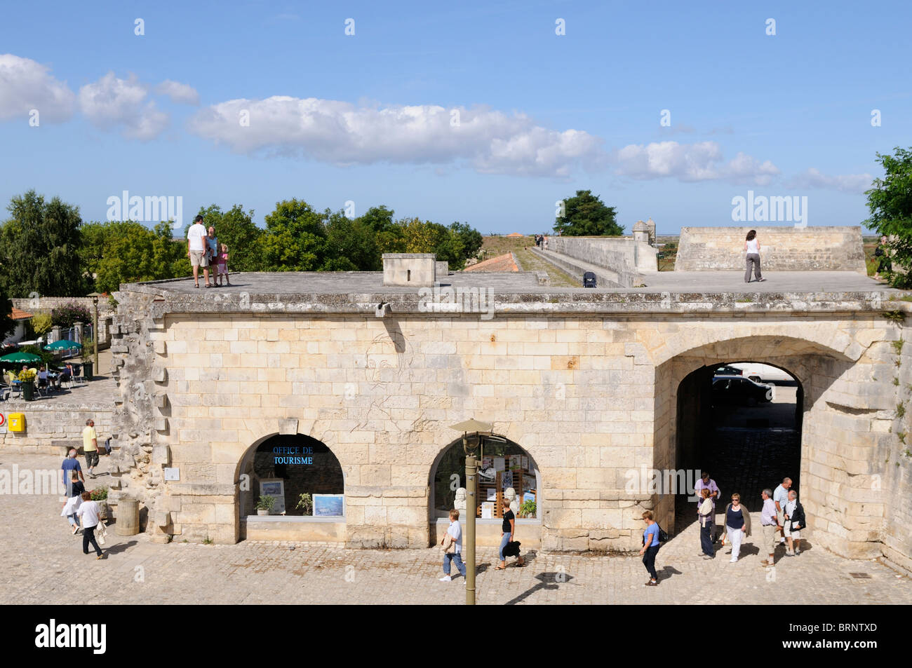 Stock photo of the walled city of Brouage in France Stock Photo - Alamy