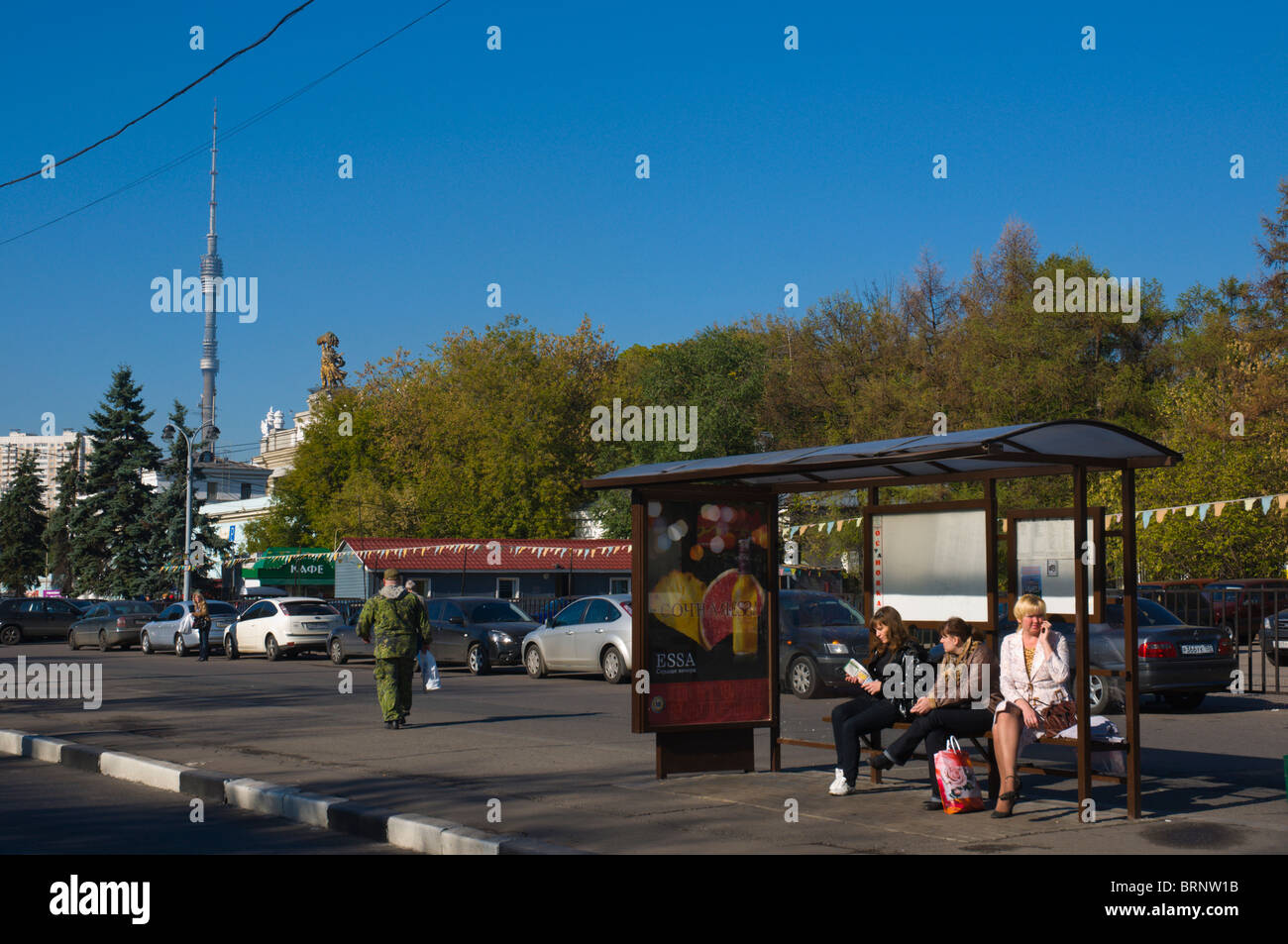 Soviet bus stop hi-res stock photography and images - Alamy