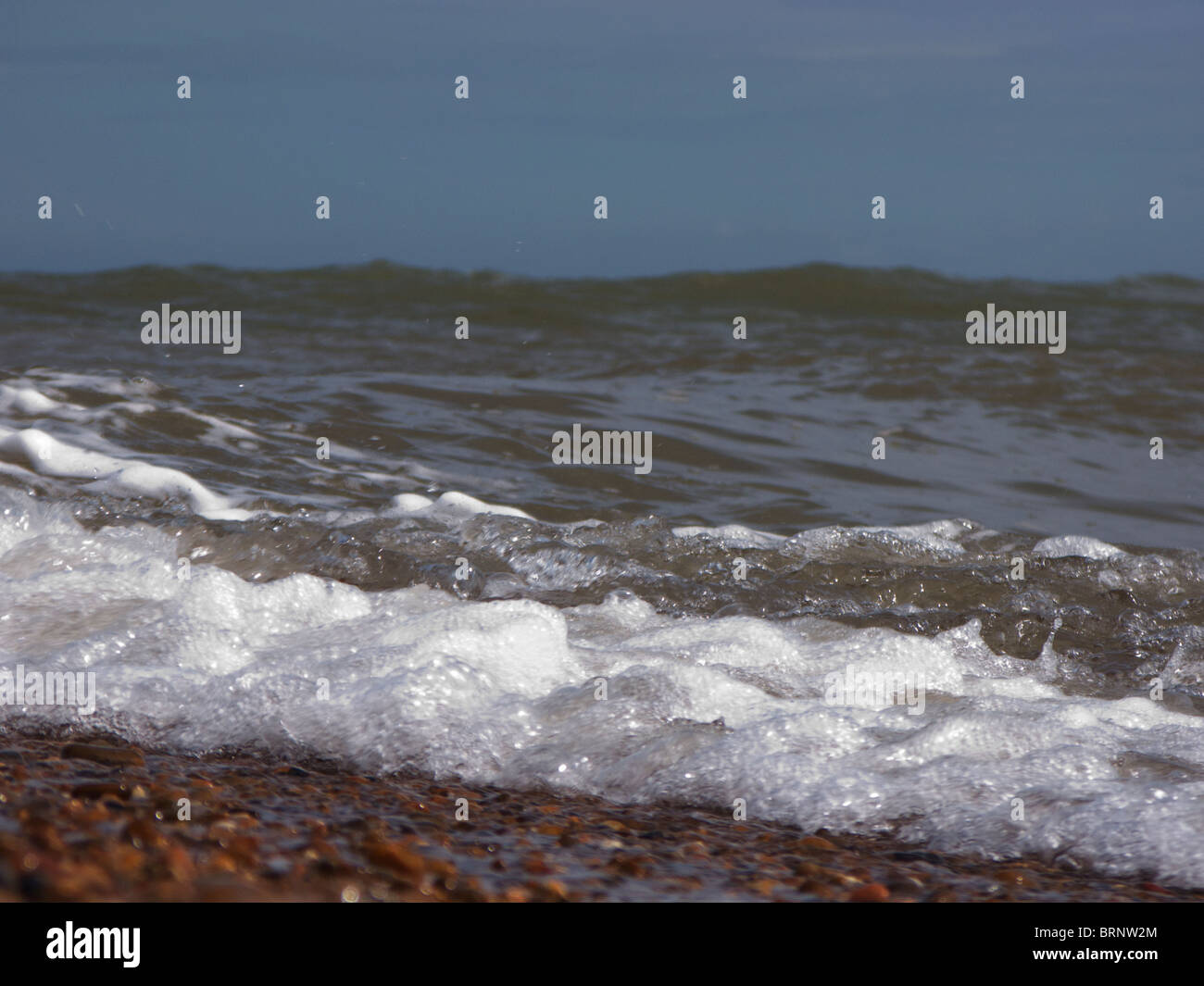 Rough sea braking waves hi-res stock photography and images - Alamy