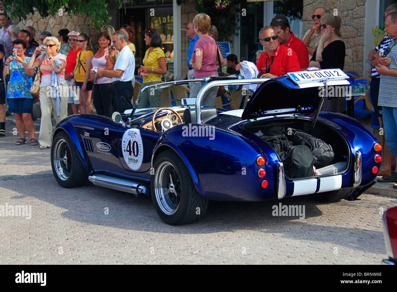 Ac cobra vintage car rally hi-res stock photography and images - Alamy