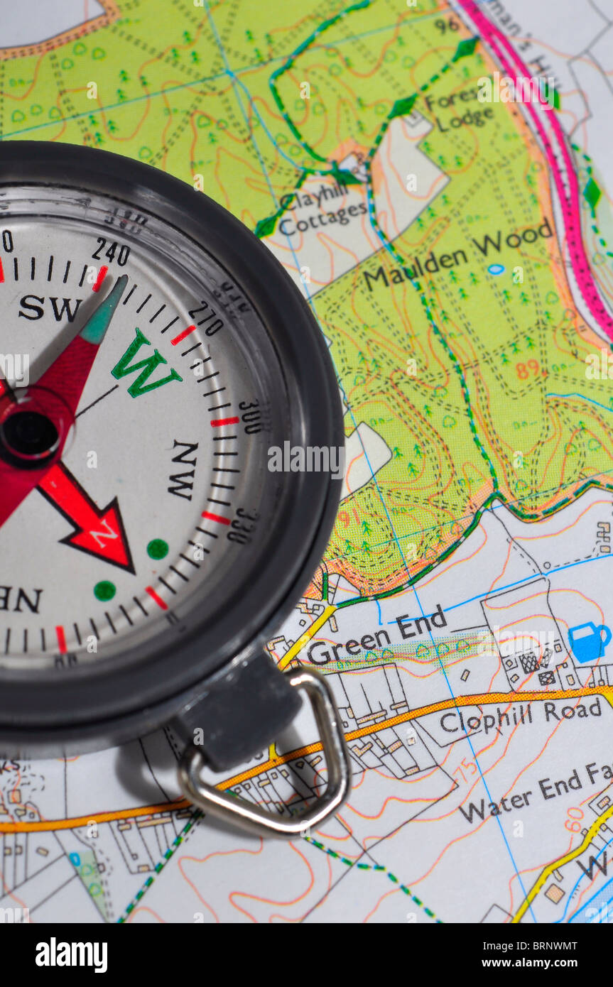 Map charting hi-res stock photography and images - Alamy