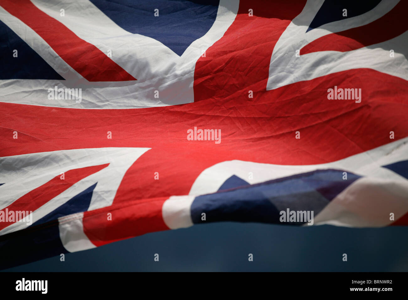 Flag wind england hi-res stock photography and images - Alamy