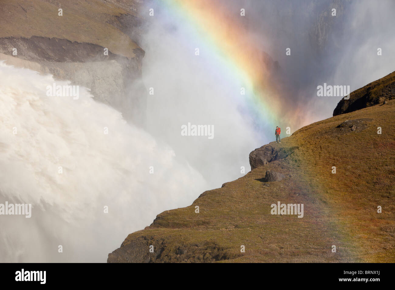 the overspill from the Karahnjukar hydro dam in Iceland Stock Photo - Alamy