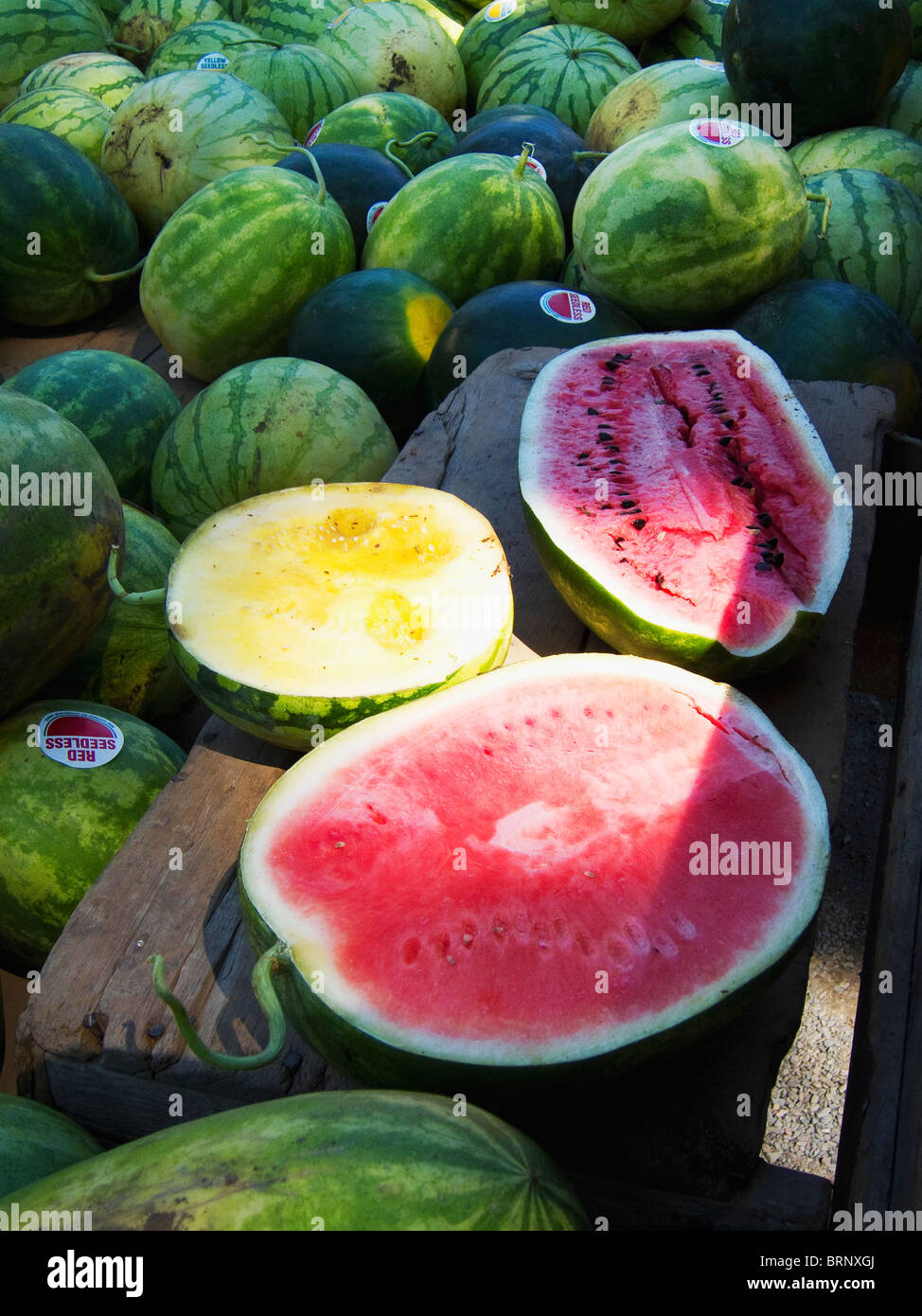 Seedless watermelons hi-res stock photography and images - Alamy