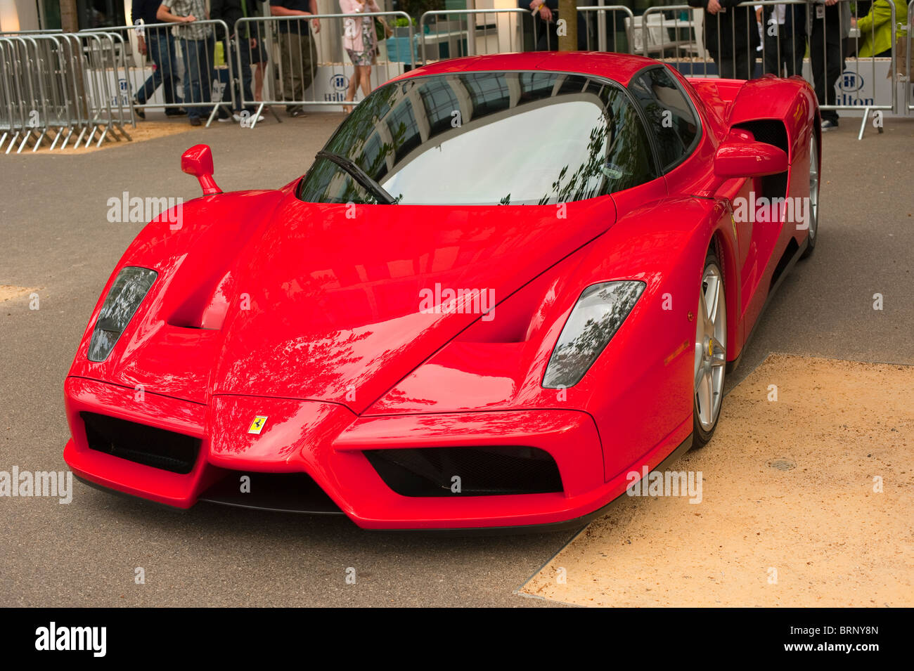 Ferrari Enzo Supercar Red Stock Photo - Alamy