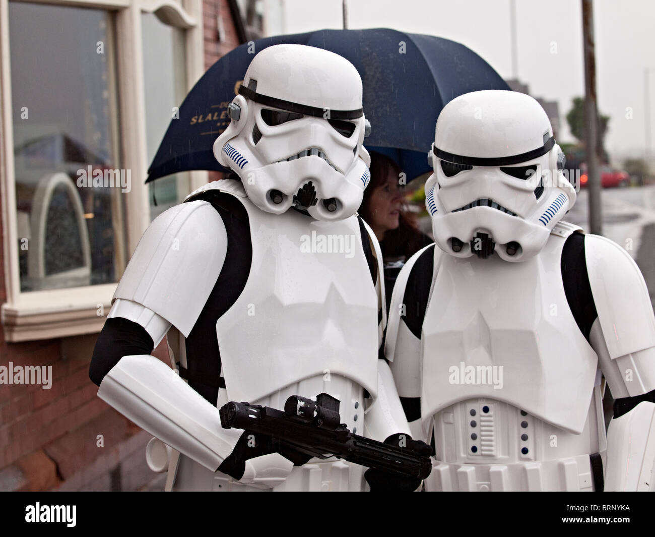 Star Troopers fancy dress Stock Photo: 31830158 - Alamy