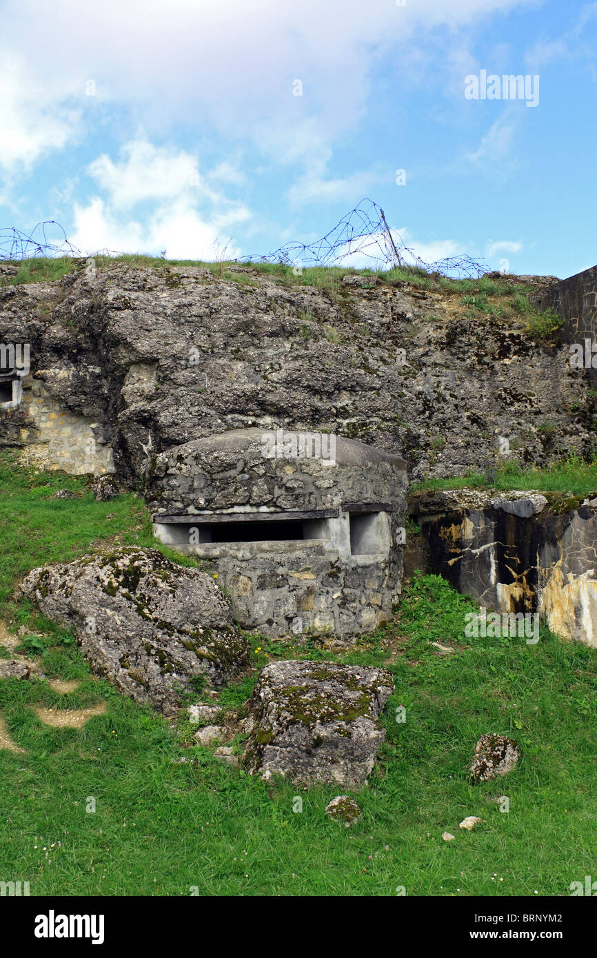 Fort Douaumont was one of the fortresses built to protect Verdun from ...