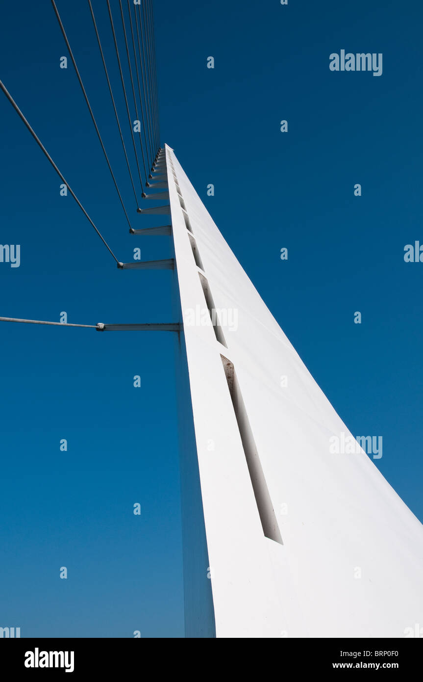Sundial Bridge on Sacramento River in Redding California by architect ...