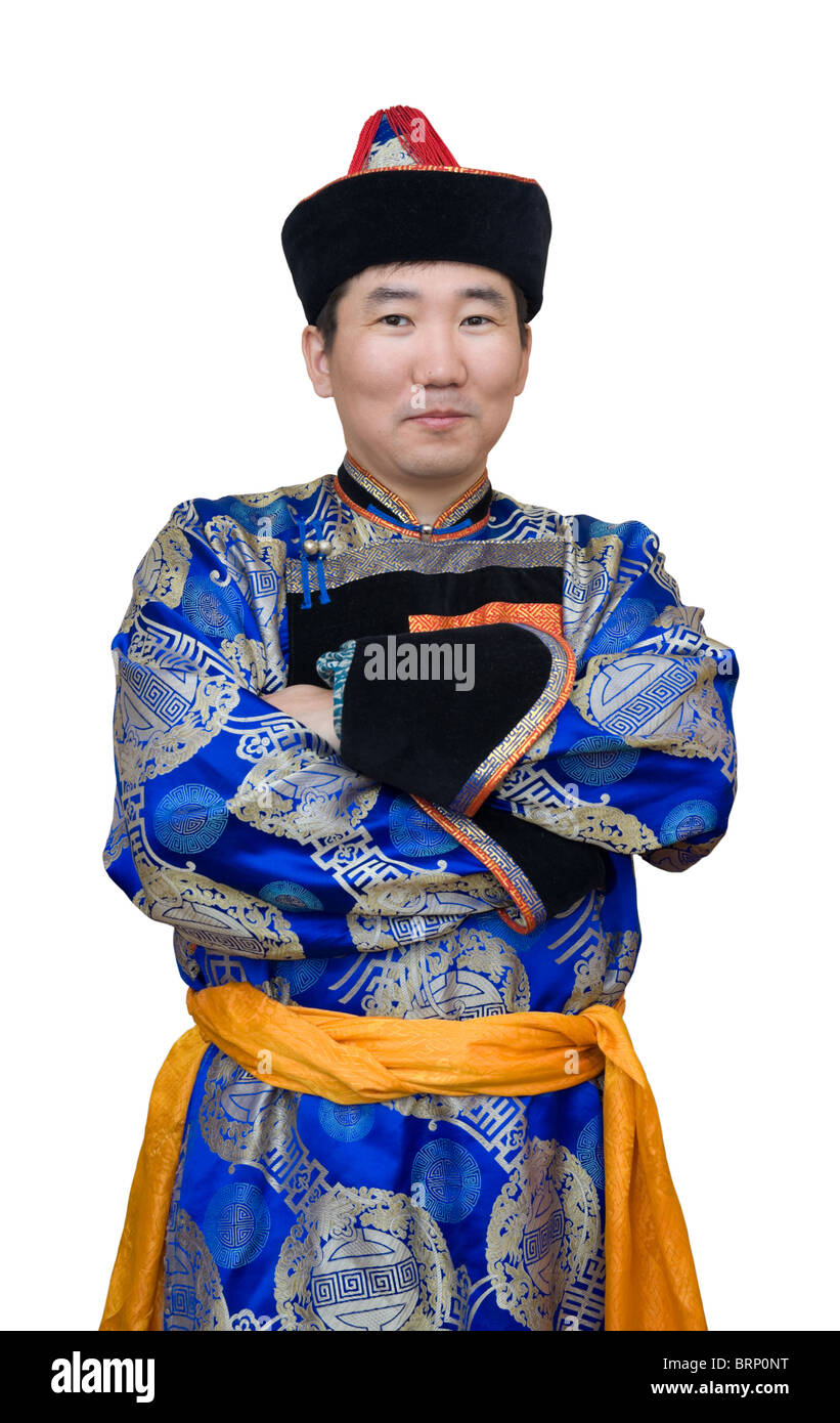 Mongolian national dress hi-res stock photography and images - Alamy