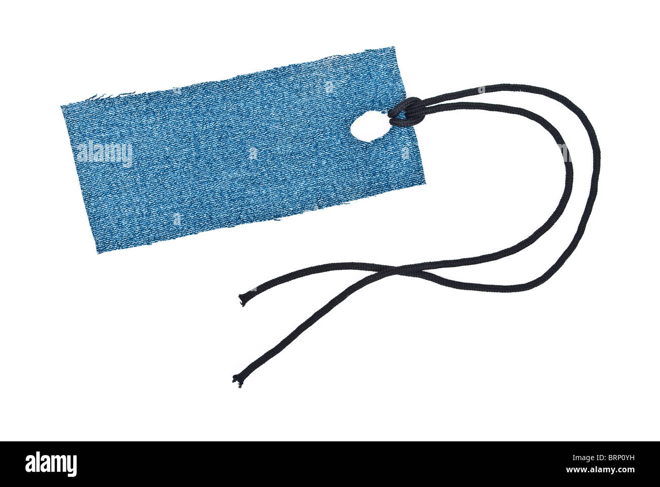 Blue jeans clothing tag Cut Out Stock Images & Pictures - Alamy