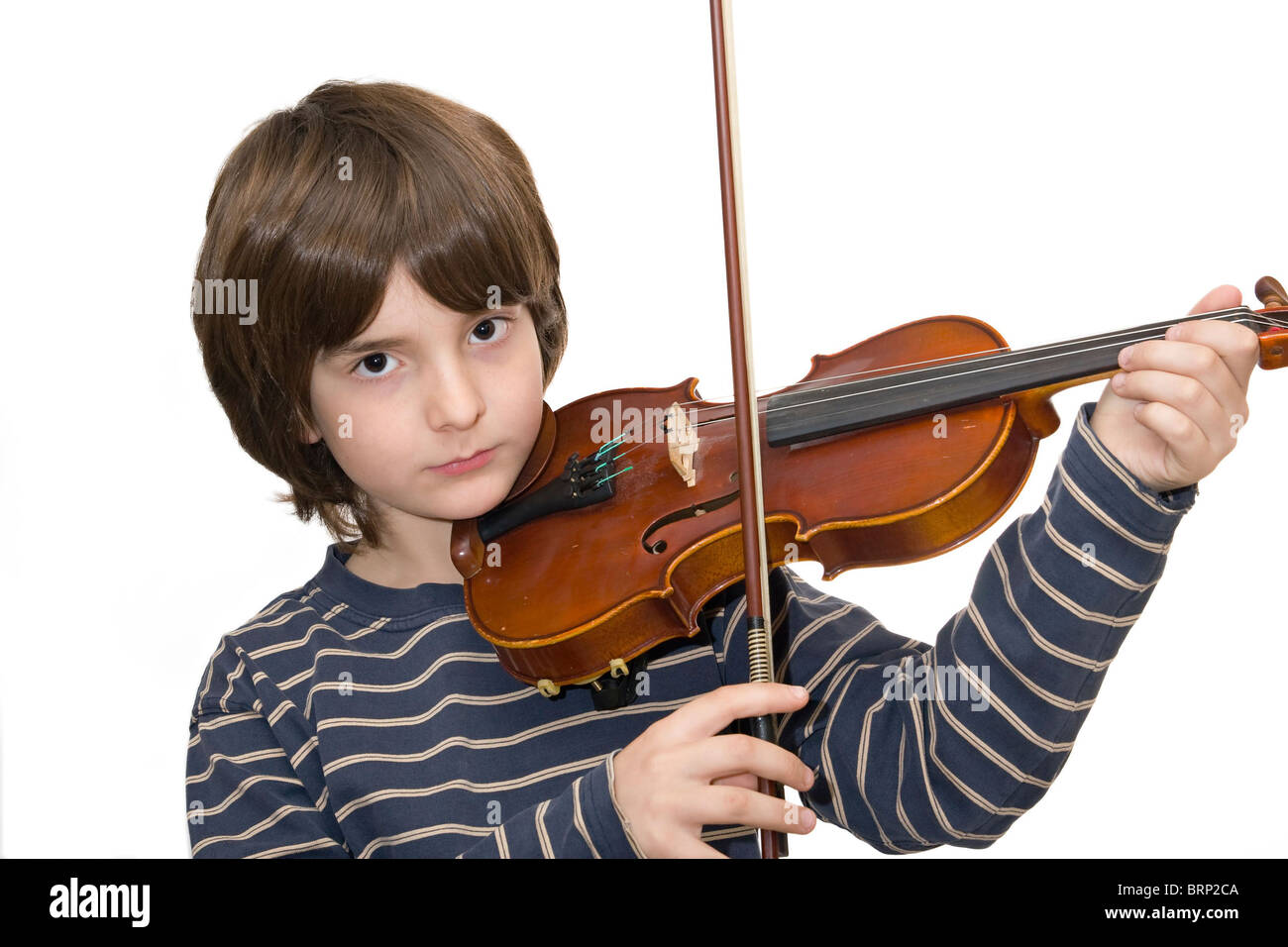 Boy playing violin hi-res stock photography and images - Alamy