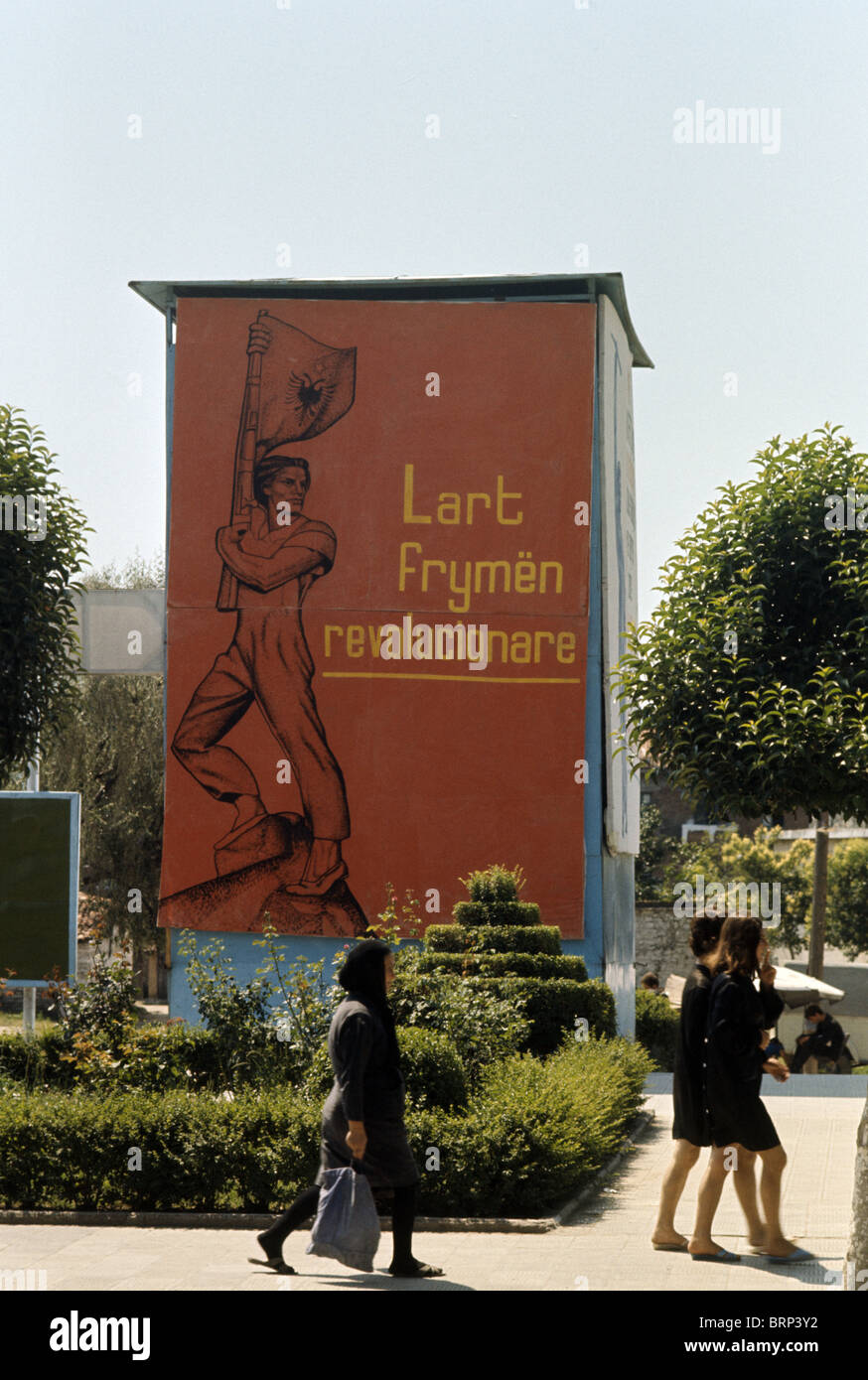 Albania poster hi-res stock photography and images - Alamy