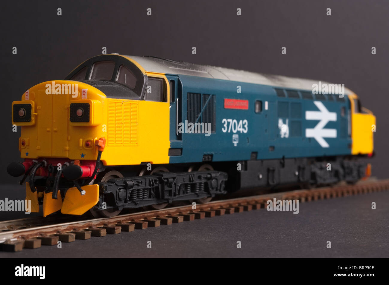 Class 37 Diesel Locomotive Loch Lomond Stock Photo - Alamy